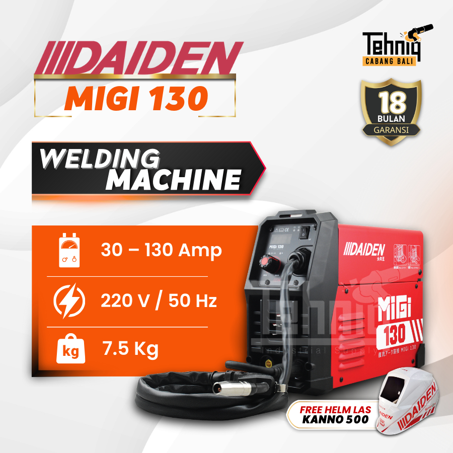 Jual Mesi Las DAIDEN MIGi 130 Inverter Welding Machine | Shopee Indonesia