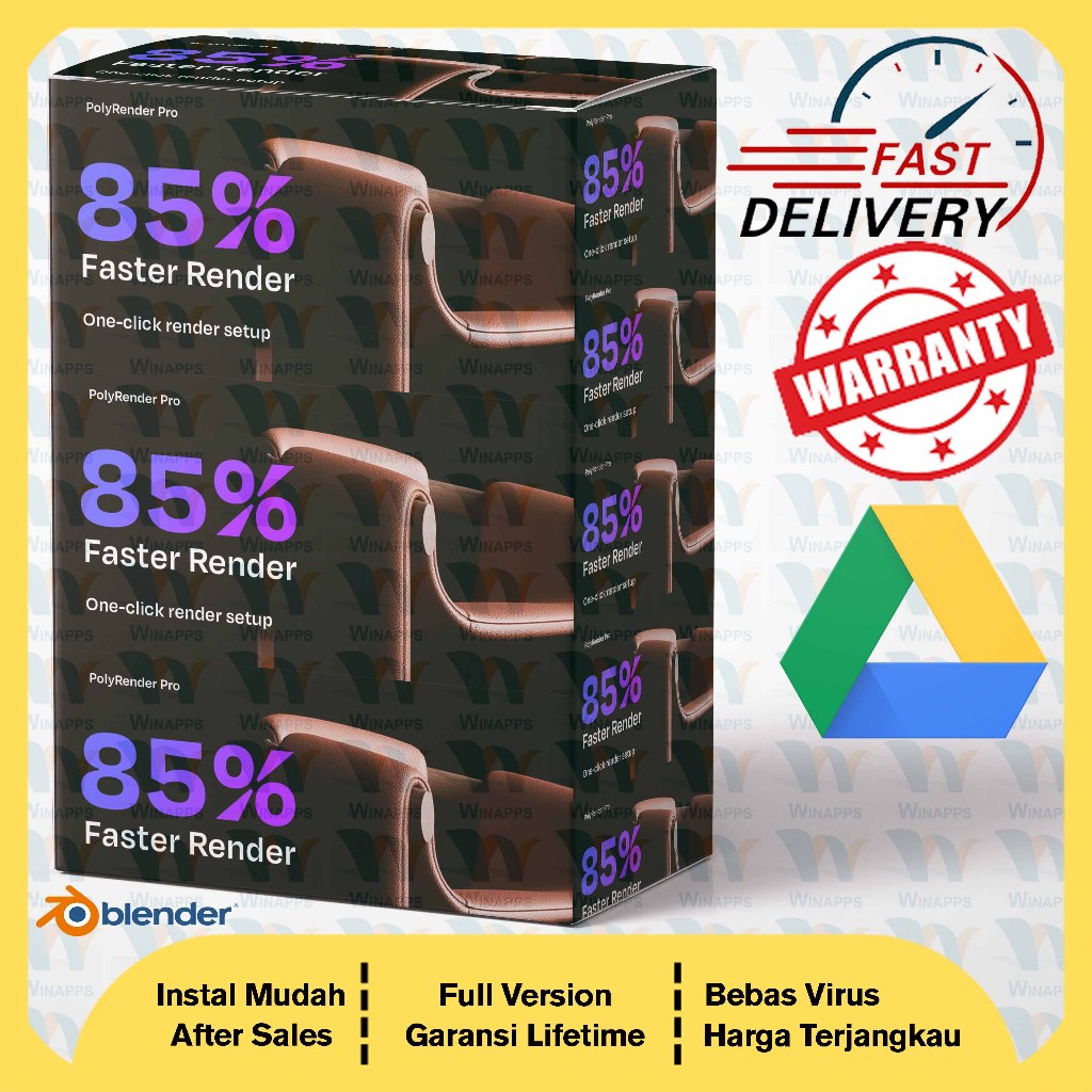 Jual Poly Render Pro for Blender 3D | Shopee Indonesia