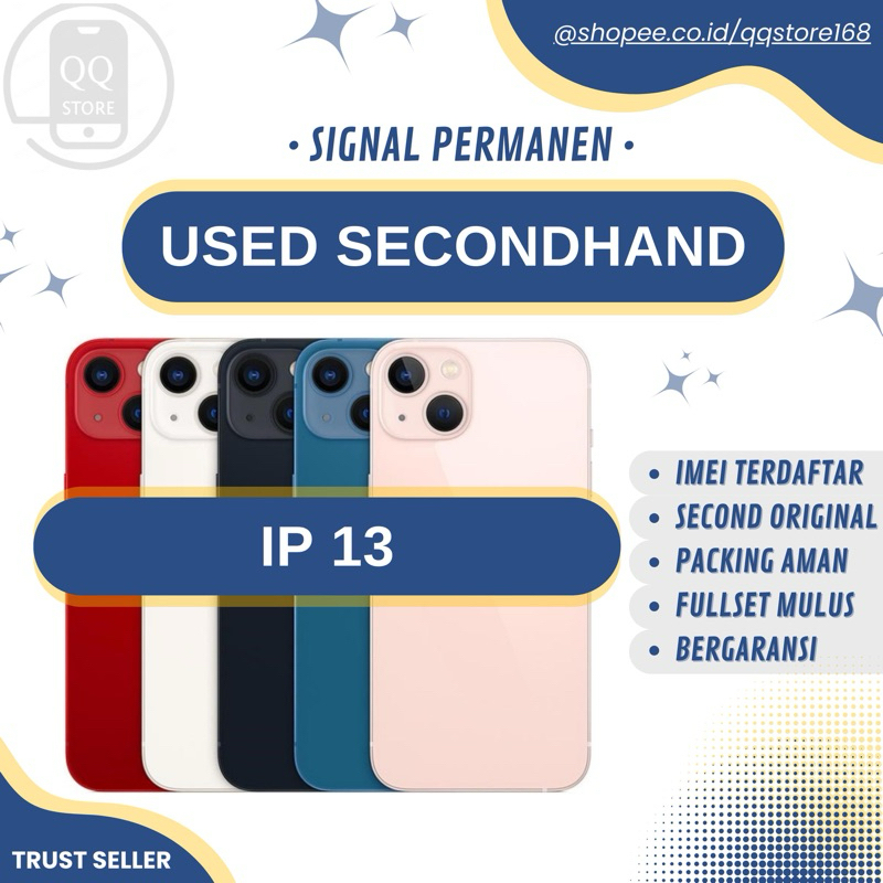 Jual Permanent 13 BC 128GB/256GB/512GB Terdaftar | Shopee Indonesia