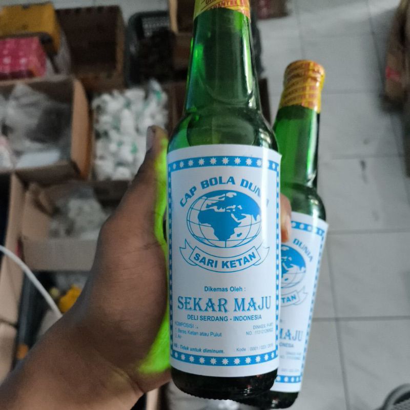 Jual Sari Ketan / Samsu Putih Cap Bola Dunia Asli | Shopee Indonesia