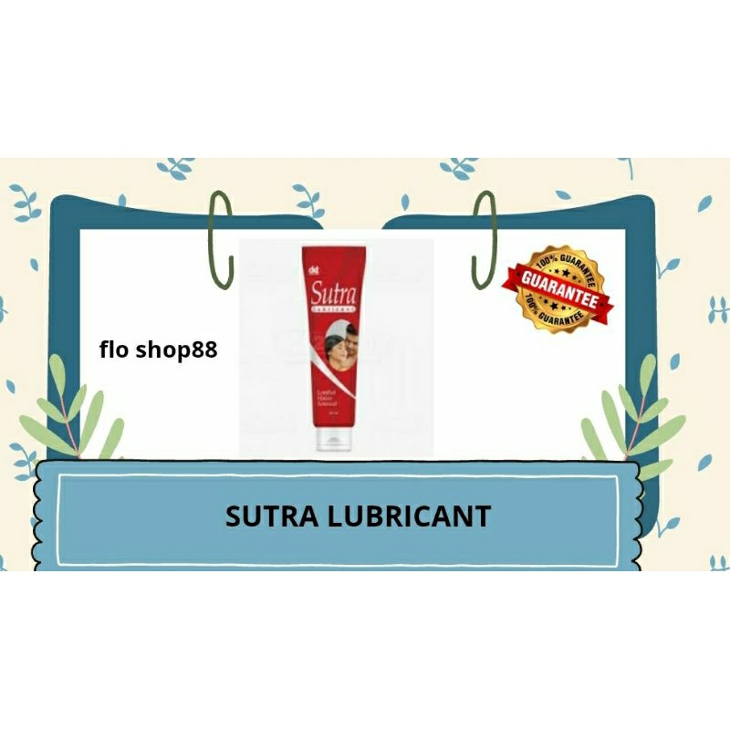 Jual SUTRA LUBRICANT GEL / SUTRA LUBRICANT 30ML / SUTRA LUBRIKAN ...