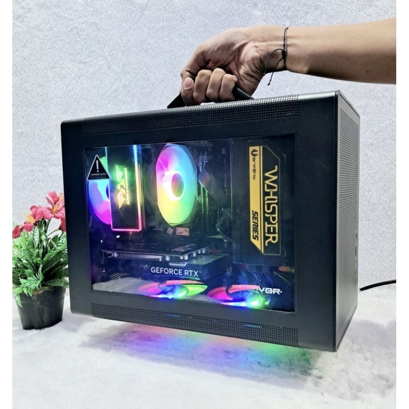 Jual Mini Gaming PC Ryzen 5 5600 RX6600 8GB DDR6 16GB Kit DDR4 NVME PES ...