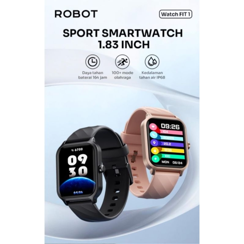 Jual ROBOT SMARTWATCH FIT 1 Original | Shopee Indonesia