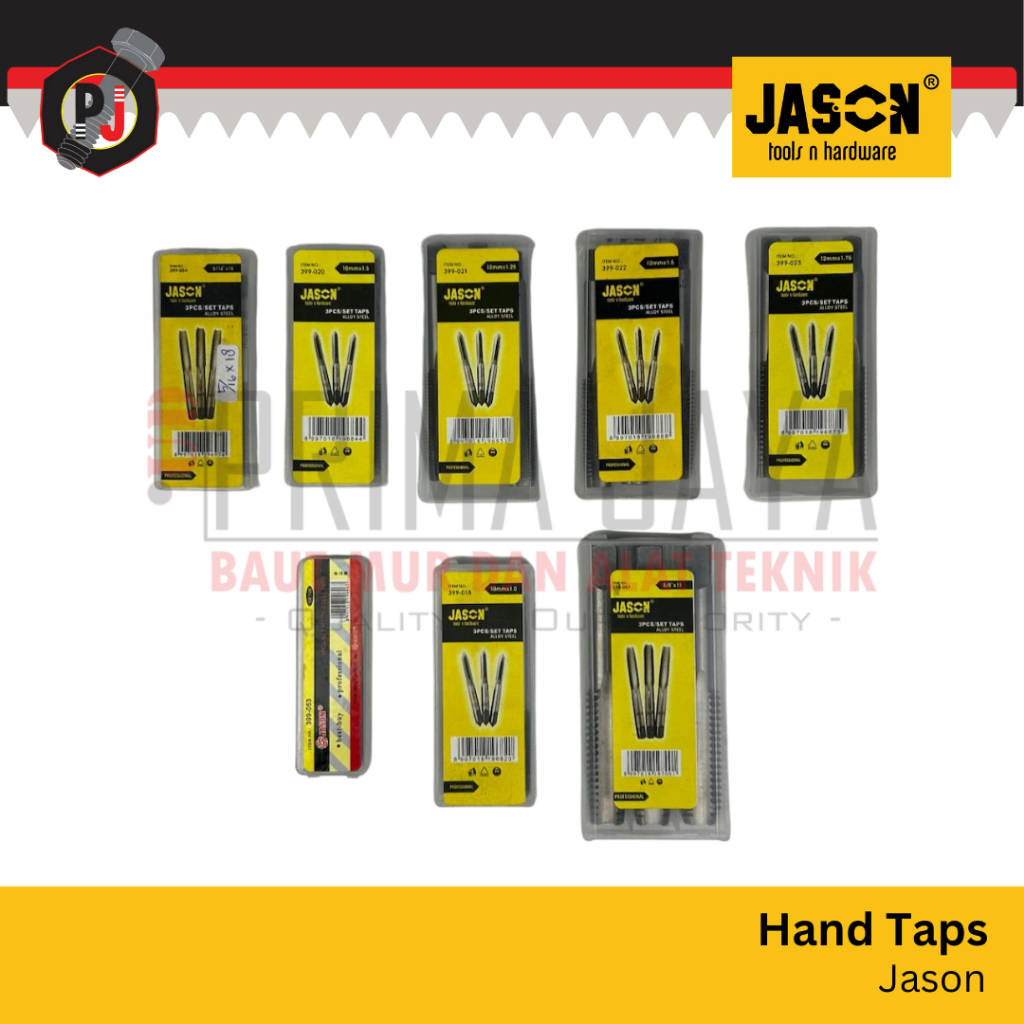 Jual HAND TAPS / TAP ULIR TANGAN / MATA TAP SEMUA UKURAN JASON | Shopee ...
