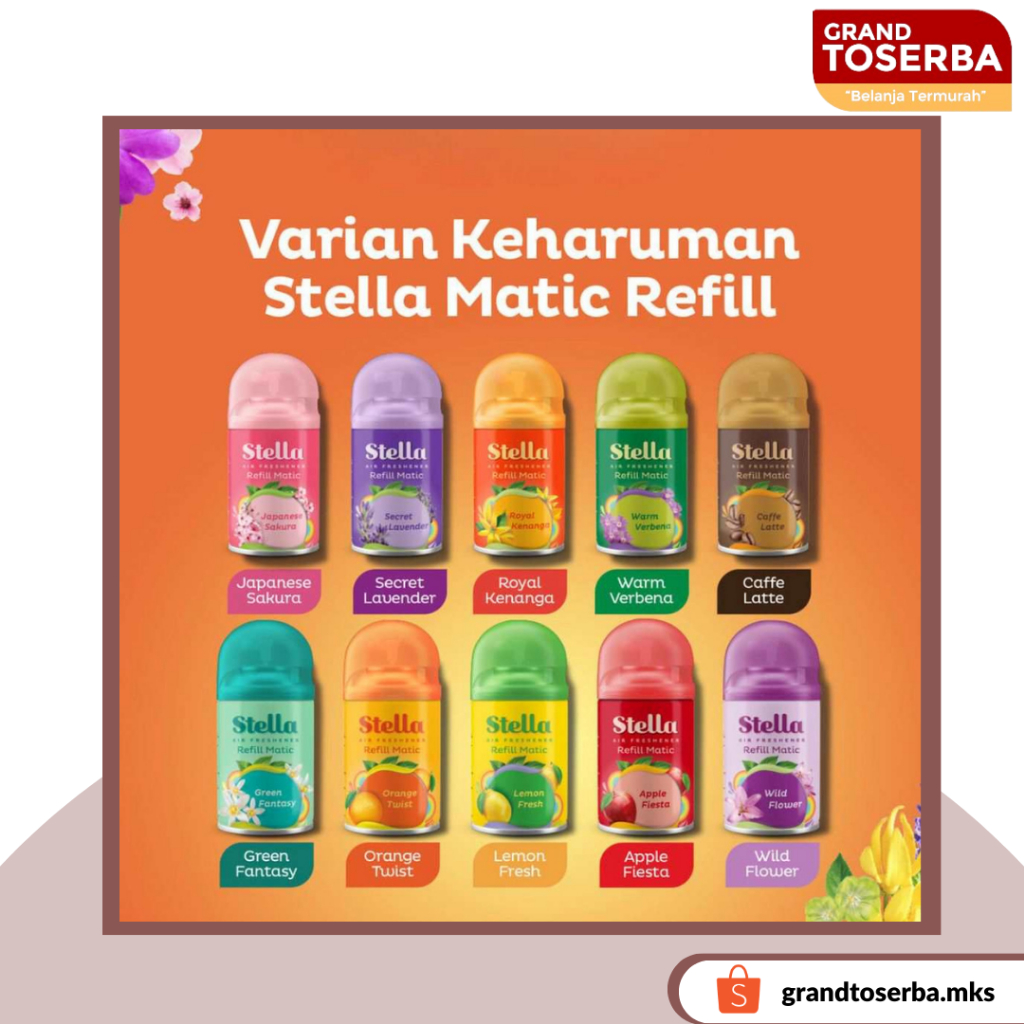 Jual Stella Matic Refil 225ML | Shopee Indonesia