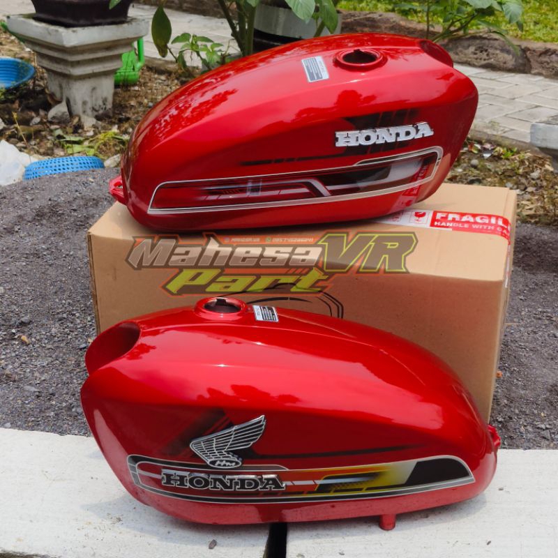 Jual Tangki CB 125/100 Body tangki CB Honda bahan galvanis tebal ...