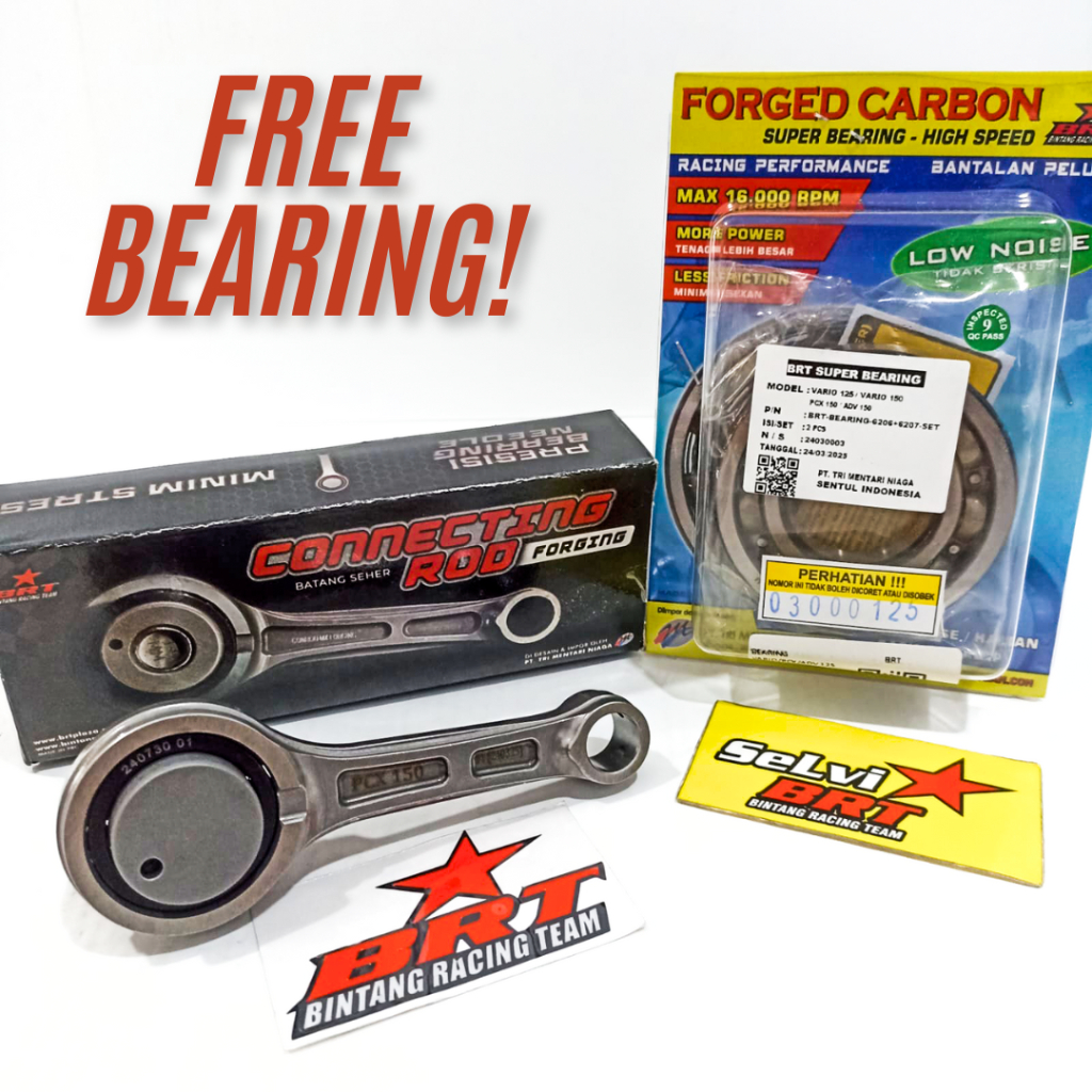Jual STANG SEHER CONROD FORGED FORGING CNC BRT PCX 150 VARIO 150 VARIO 125 | Shopee Indonesia