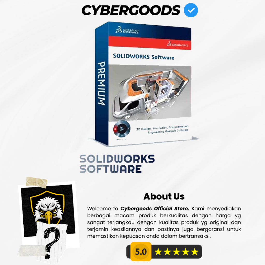 Jual Software GT SolidWorks Pro 2025 2024 2023 2022 2021 2020 2019 2018 ...