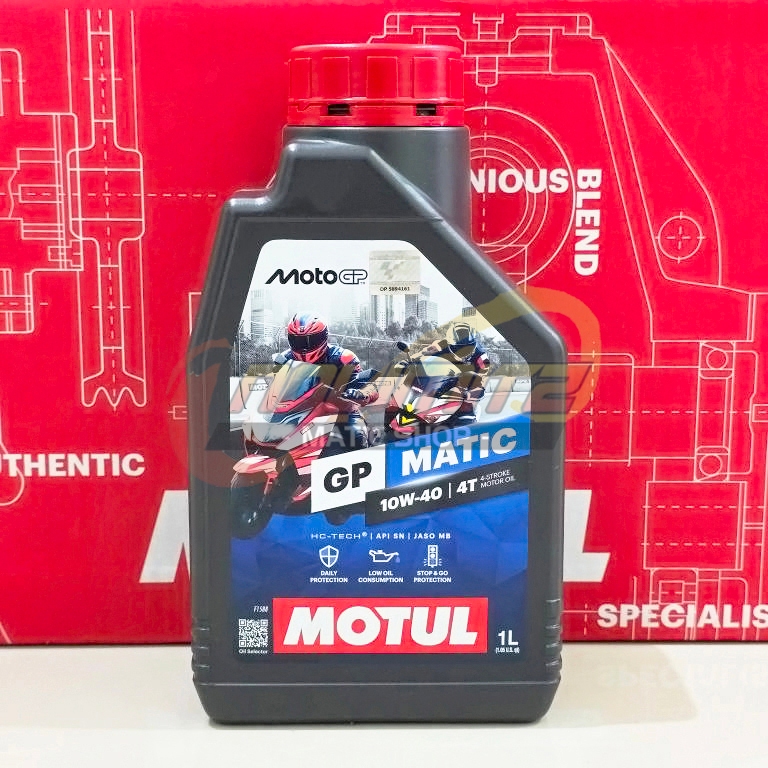 Jual Oli Motor Motul GP Matic 10W-40 1L NMAX XMAX Aerox 155 PCX ADV Beat Vario | Shopee Indonesia