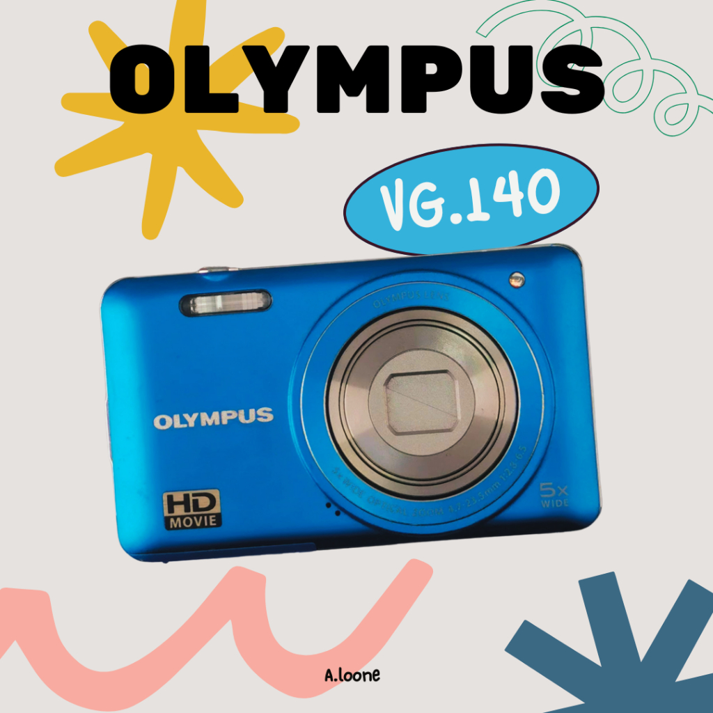 Jual OLYMPUS VG.130 BLUE DIGICAM BLUE COLOR !!! DIGICAM KAMERA POCKET ...