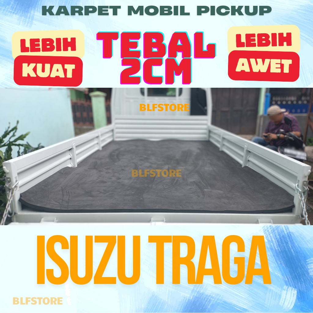 Jual KARPET MOBIL TRAGA PICKUP TEBAL 2CM ISUZU TRAGA | Shopee Indonesia
