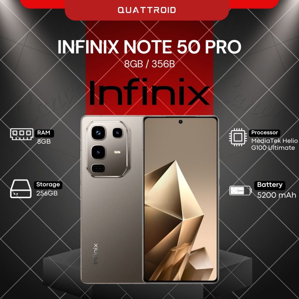 Jual INFINIX NOTE 50 PRO Garansi Resmi Infinix Indonesia / Infini 50 ...