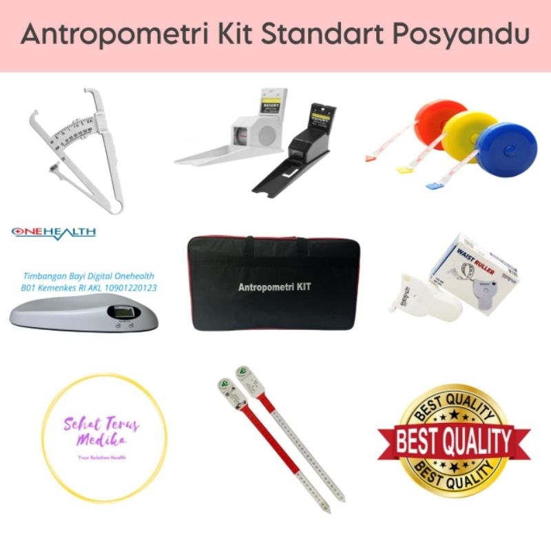 Jual Antropometri Kit Standart Posyandu / Stunting Kit Posyandu ...