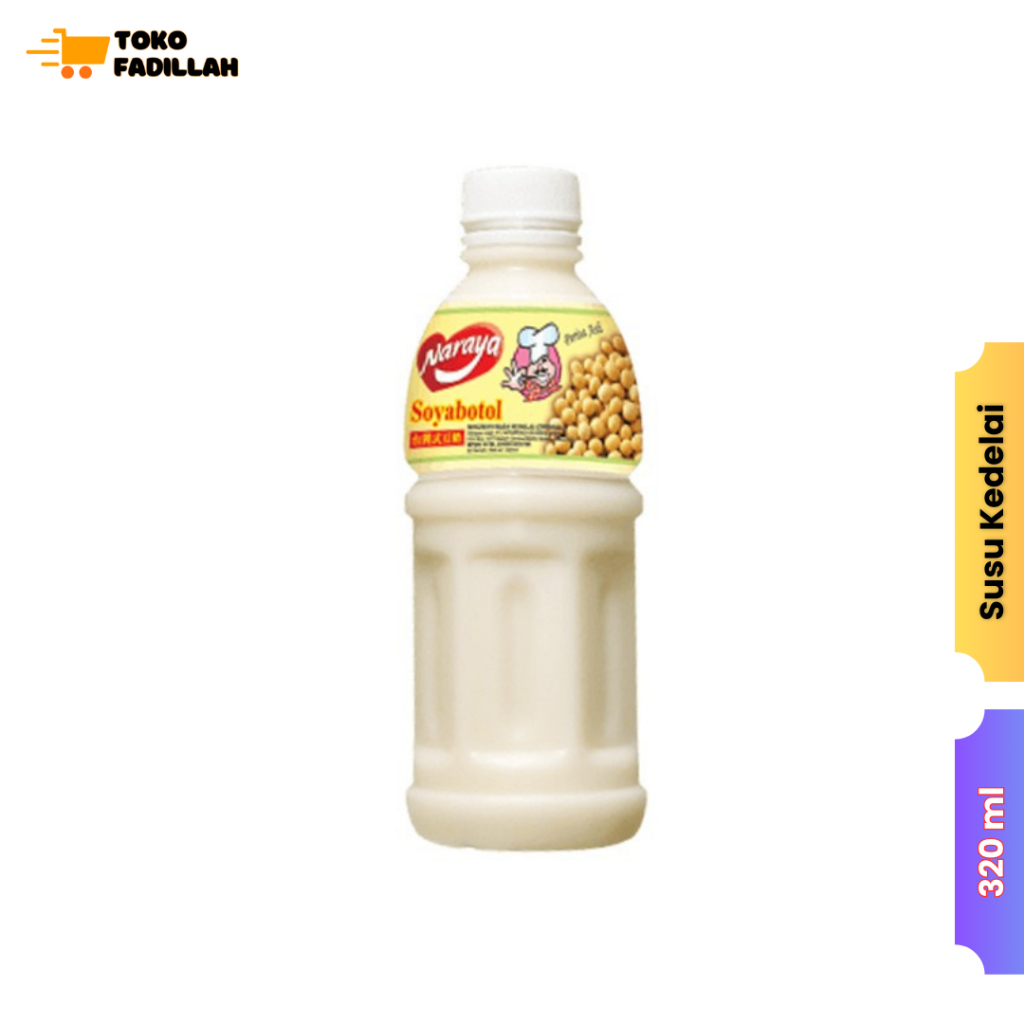 Jual NARAYA Susu Kedelai Soya Botol 320 ml | Shopee Indonesia