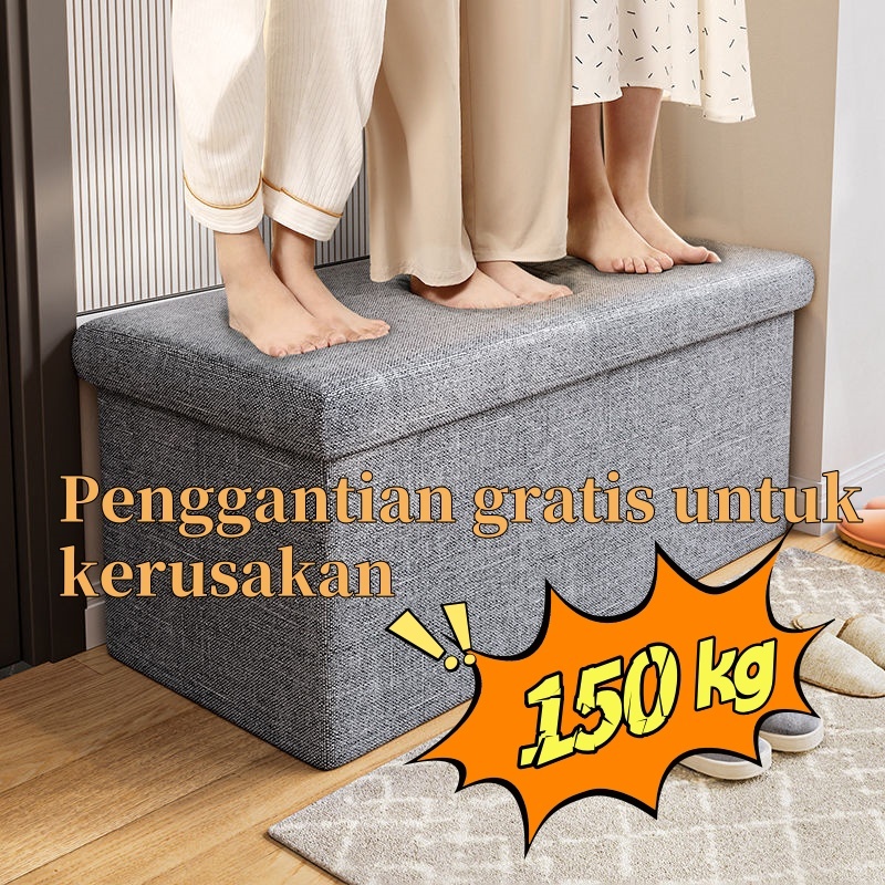 Jual Kotak penyimpanan Storage Box Bangku Kursi Penyimpanan Barang ...