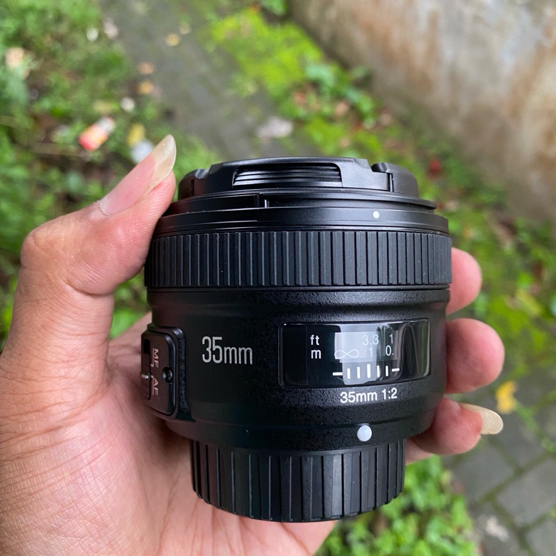 Jual Lensa Yongnuo 35mm f2 for nikon (bia fullframe) | Shopee Indonesia