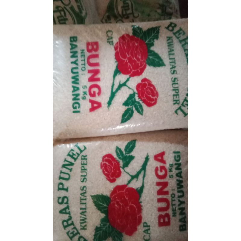 Jual Beras Cap Bunga Mawar 5Kg | Shopee Indonesia