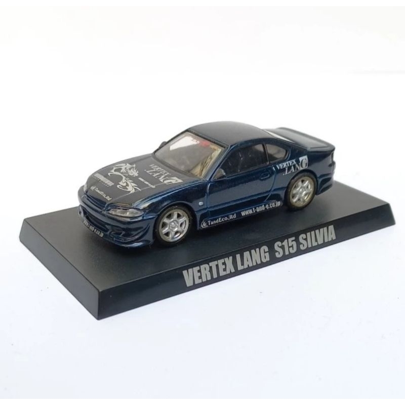 Jual aoshima 1/64 vertex lang nissan s15 silvia loose diecast (t ...