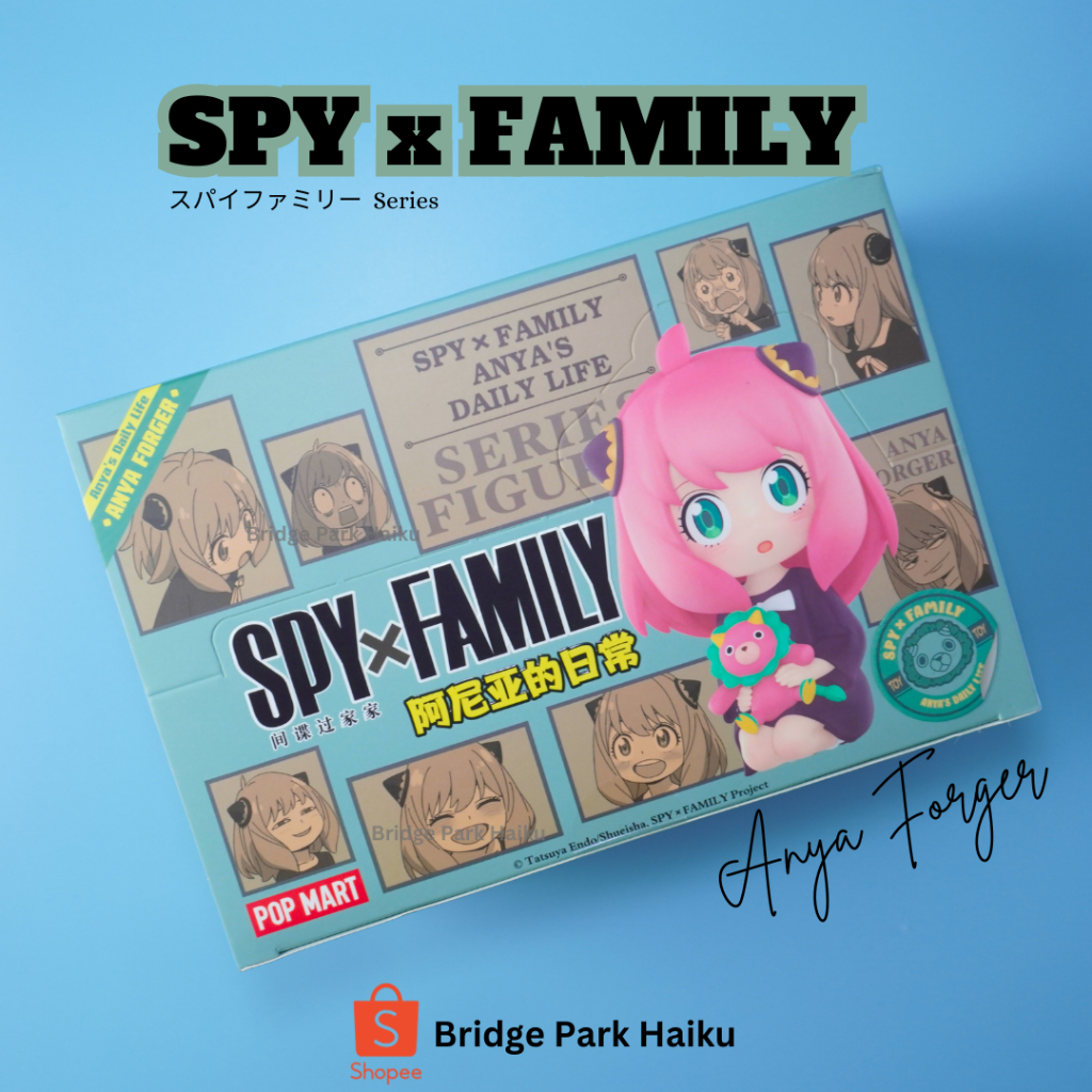 Jual Original Popmart Anya Blind Box Spy x Family Gacha Anya Forger ...