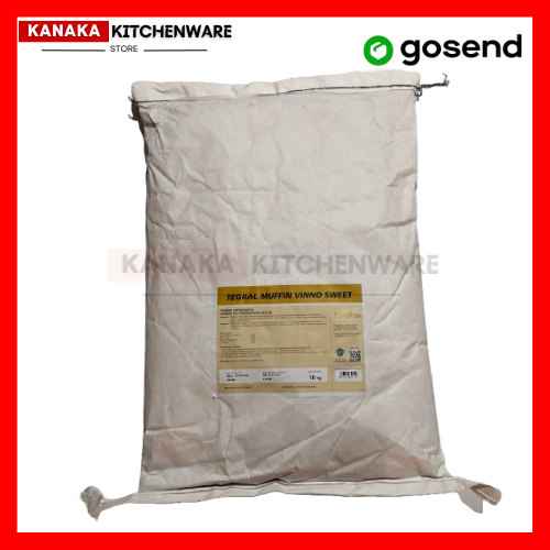 Jual TEPUNG PREMIX MUFFIN VINNO / TEGRAL MUFFIN VINNO SWEET PURATOS 10KG / MUFFIN VANILA ...