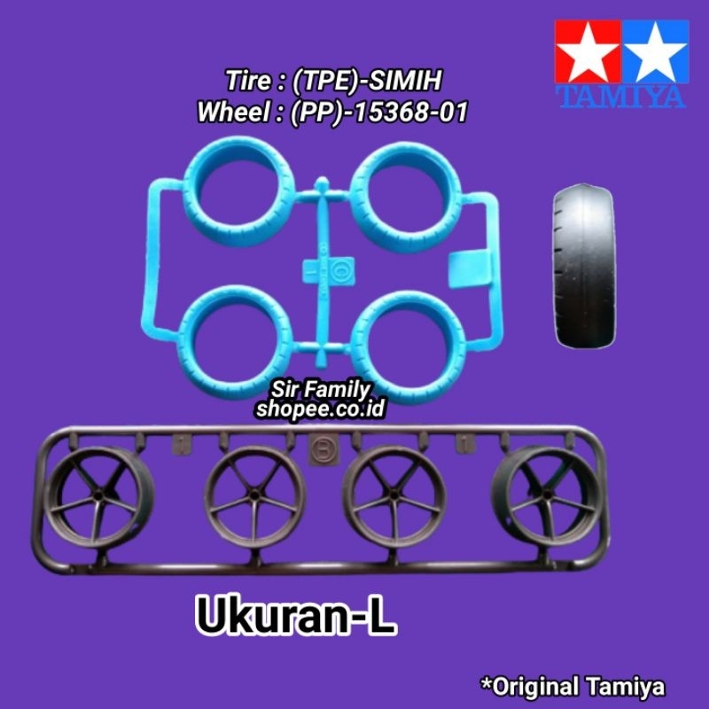 Jual Original Tamiya Ban Dan Velg Ukuran L _ Tamiya Narrow Arched Tire ...