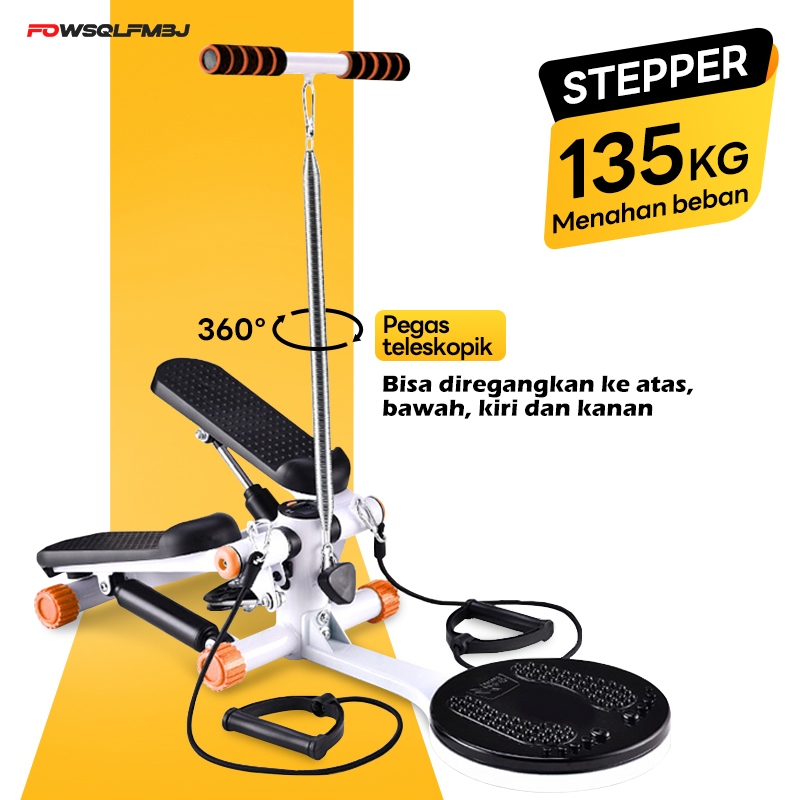 Jual Stepper Cardio dengan Pegangan Spring Bisa Disetel 3 in 1 + Twist ...