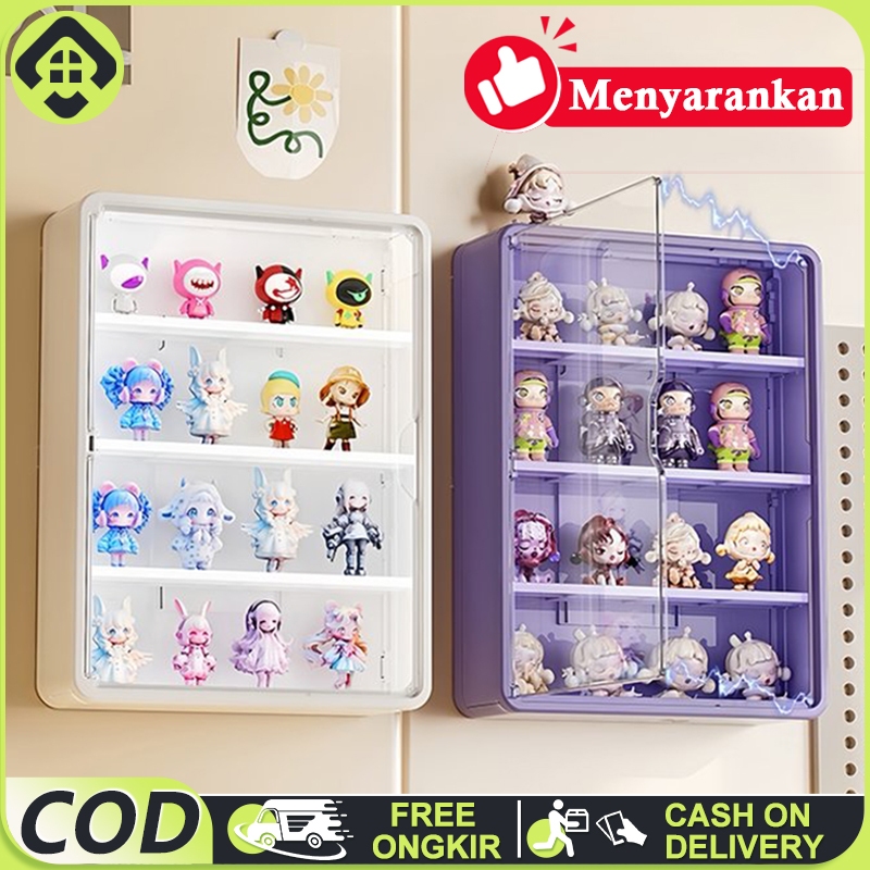 Jual SALVO Rak Display Mainan/Box Action Figure Penyimpanan Mainan/Rak ...