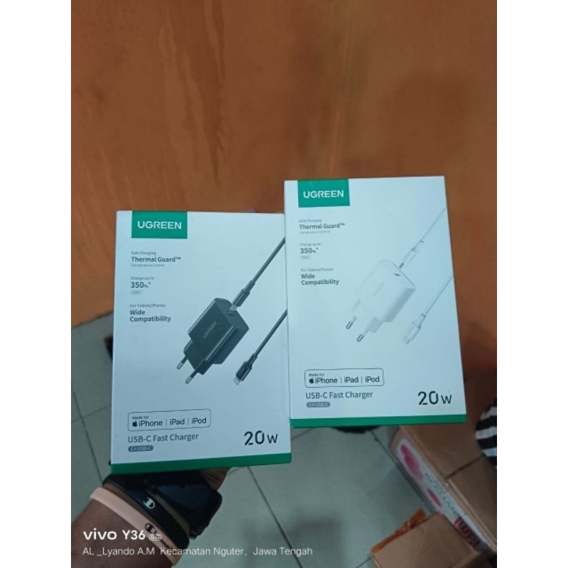 Jual CARGER ORIGINAL UGREEN TYPE C TO LIGHTNING | Shopee Indonesia