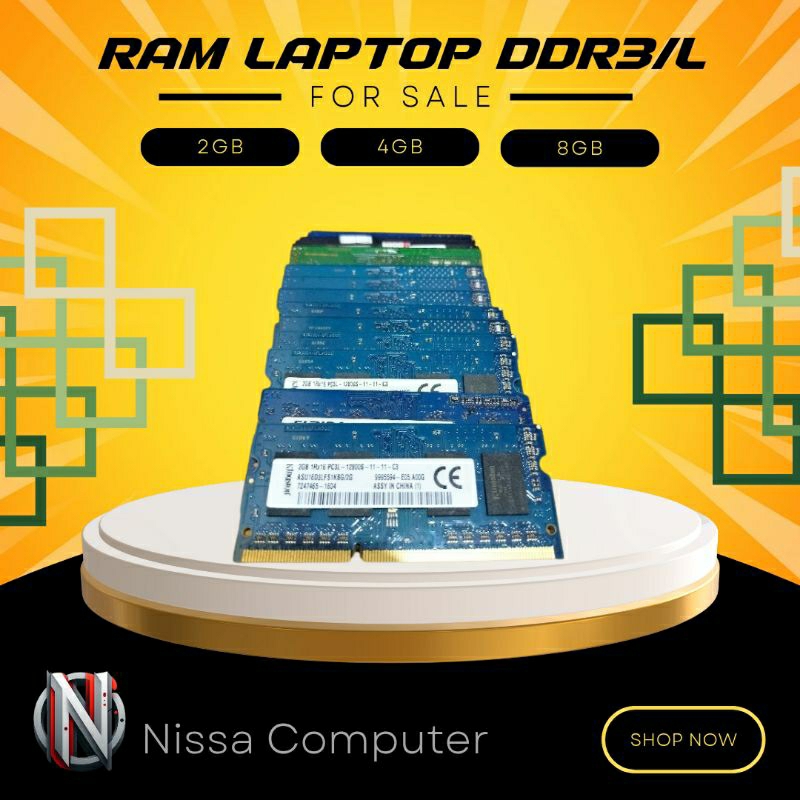 Jual ram sodimm 2gb 4gb 8gb ddr3 ddr3L pc12800s original copotan unit berbagai merk | Shopee ...