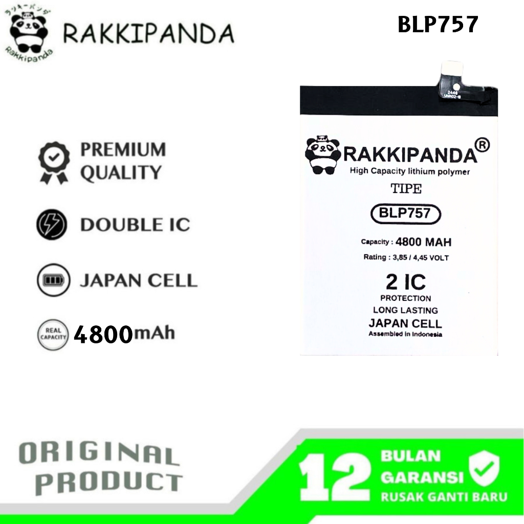 Jual RakkiPanda - BLP757 Realme 6 / Realme 6 Pro / Narzo Batre Batrai ...