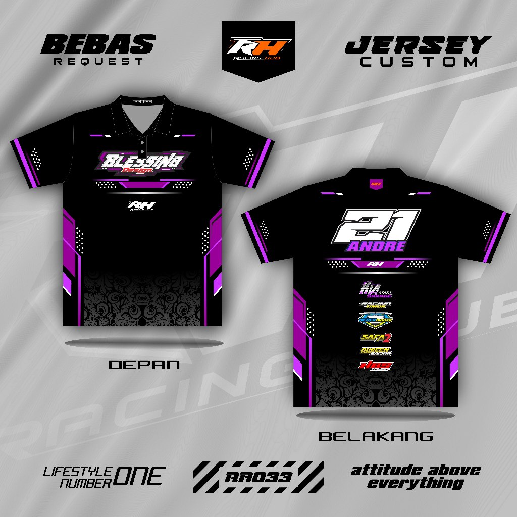 Jual JERSEY RACING kaos polo baju balap racing custom full printing ...