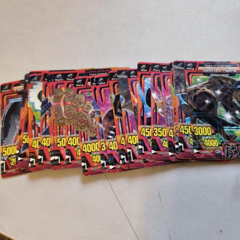 Jual STRONG AND GREAT ANIMAL KAISER FIGHTER CARD Original bisa milih ...