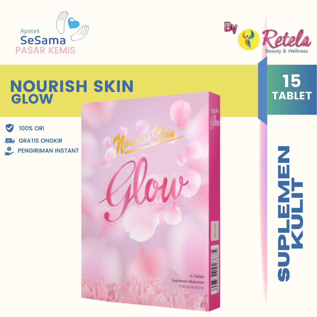 Jual NOURISH SKIN GLOW 15 TABLET | Shopee Indonesia