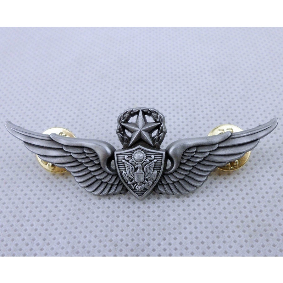 Jual US Army Master Aviation Wings Badge Pin Insignia Metal-D1052 ...