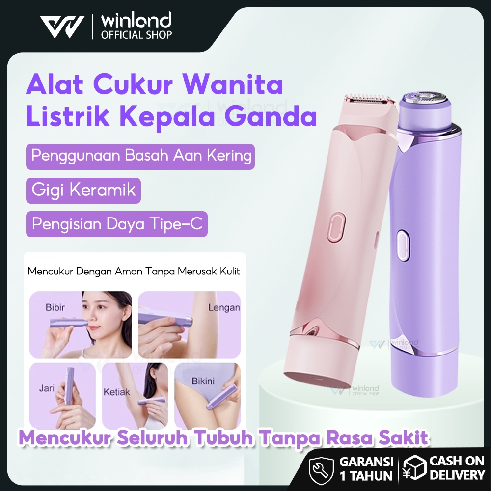 Jual Pencukur Bulu Miss V Alat Cukur Wanita Elektrik Mini Portable ...