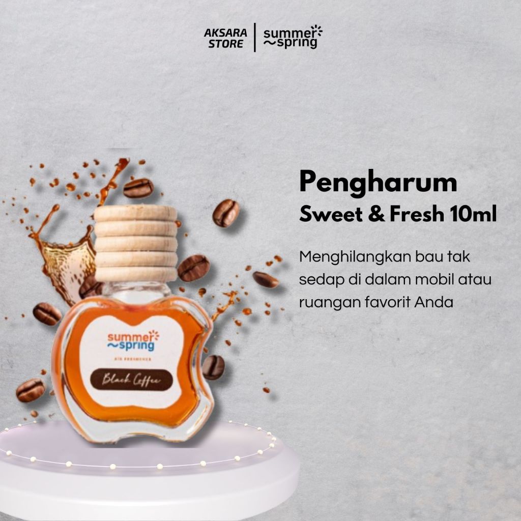 Jual Parfum Mobil Botol Apel Summerspring Sweet and Fresh Series Manis ...