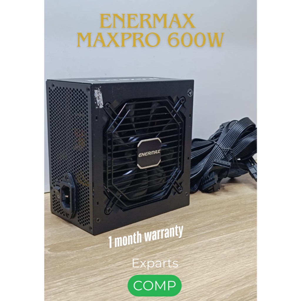 Jual PSU ENERMAX MAXPRO II 600W 80+ EMP600AGT-C second bekas | Shopee ...