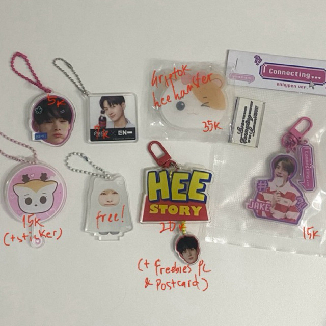 Jual ENHYPEN KEYCHAIN KEYRINGS MERCH PRELOVED & NEW | Shopee Indonesia