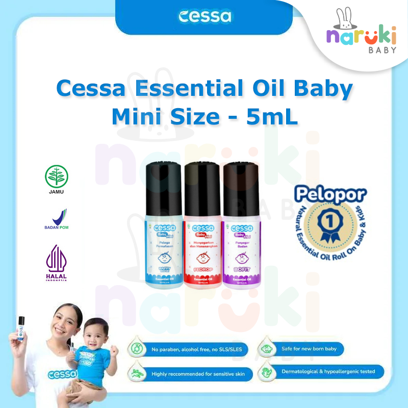Jual Cessa Essential Oil Baby Mini Size 5mL | Shopee Indonesia