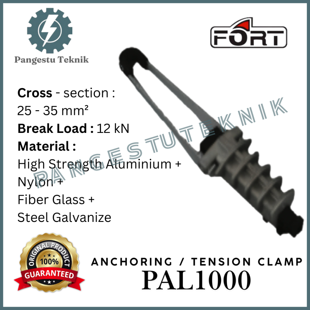 Jual Klem Tarik Klem Buaya 25 - 35 mm2 Aluminium High Strength ...