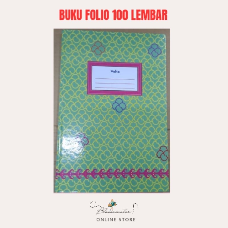 Jual BUKU TULIS FOLIO 100 LEMBAR | Shopee Indonesia