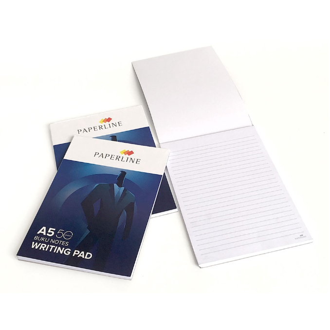 Jual Buku Notes Writing Pad A5 50 Sheets Paperline | Shopee Indonesia