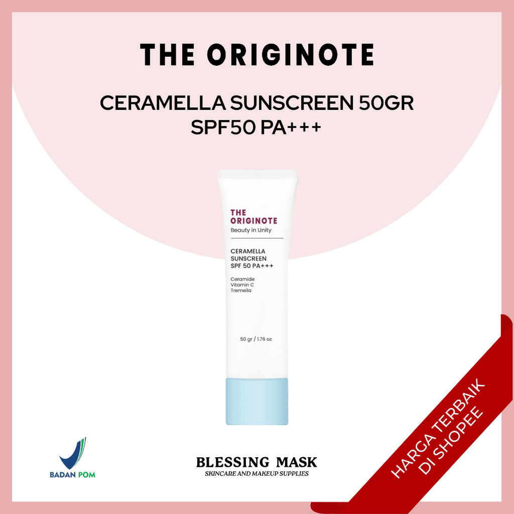 Jual The Originote Ceramella Sunscreen SPF50 PA+++ | Sunscreen Wajah ...