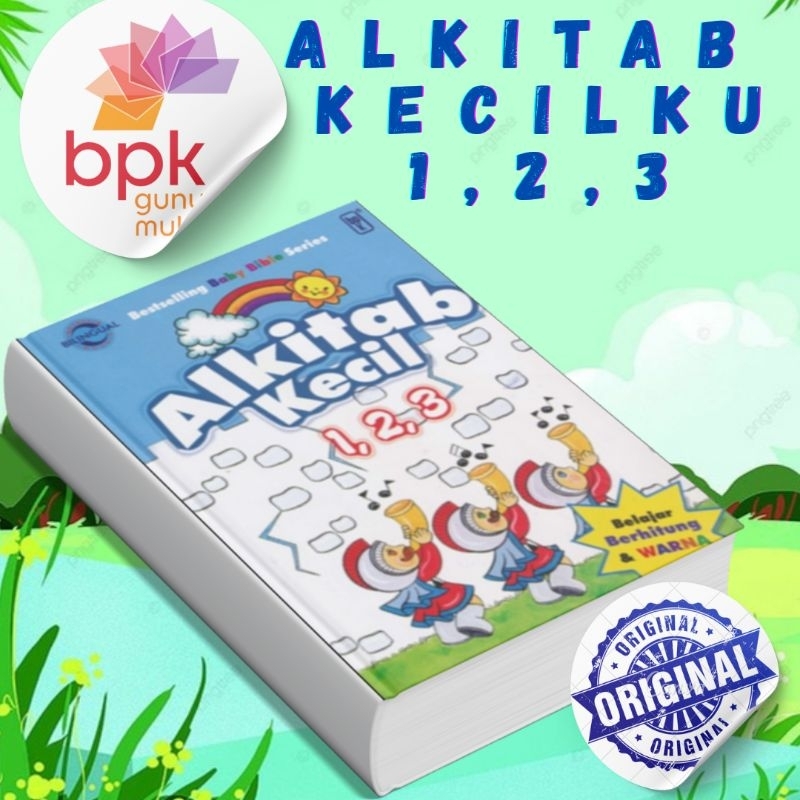 Jual ALKITAB KECIL: 1, 2, 3. (Usia 1-4thn) | Shopee Indonesia