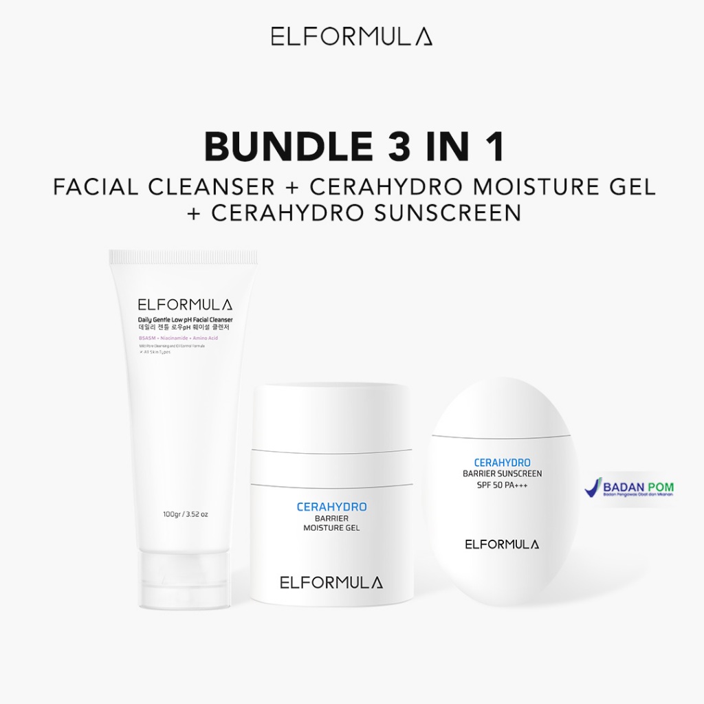 Jual ELFORMULA Daily Care Bundle 3in1 - Daily Gentle Low pH Facial ...