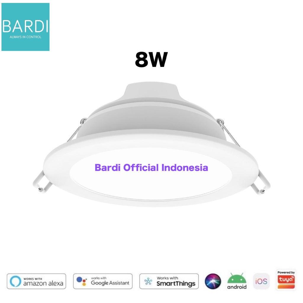 Jual Bardi Smart Panel Downlight 8W RGBWW | Shopee Indonesia