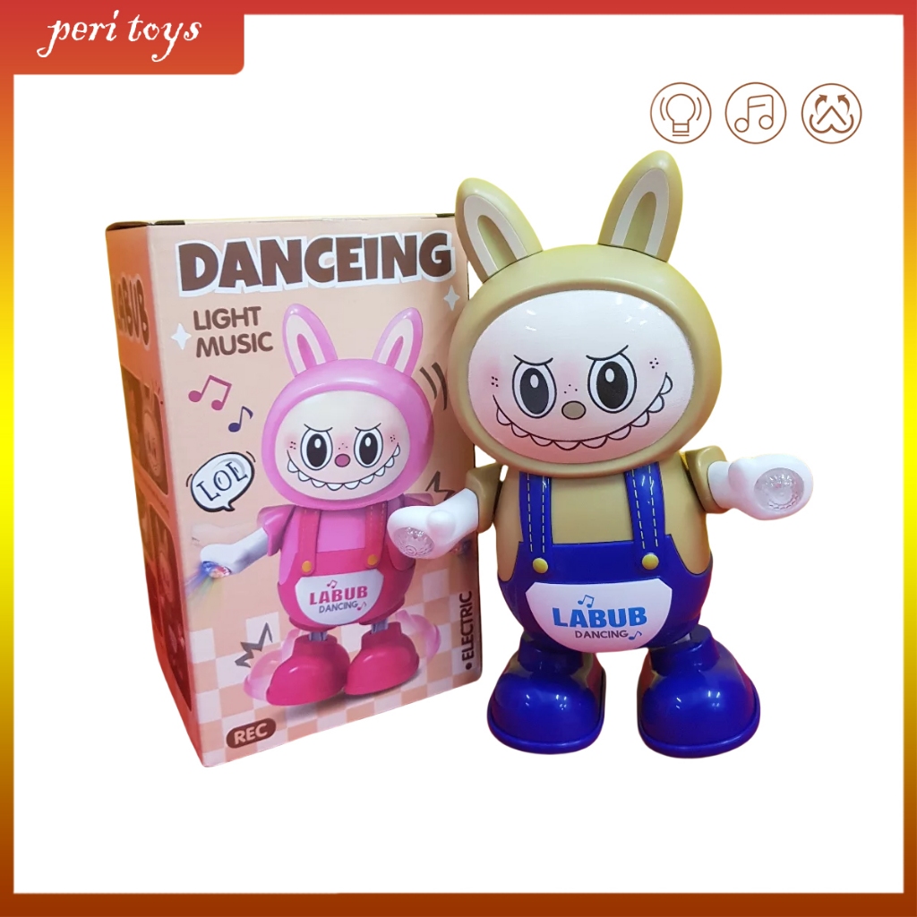 Jual Mainan Dancing Labubu Robot Joget Labubu Viral / Mainan Robot ...