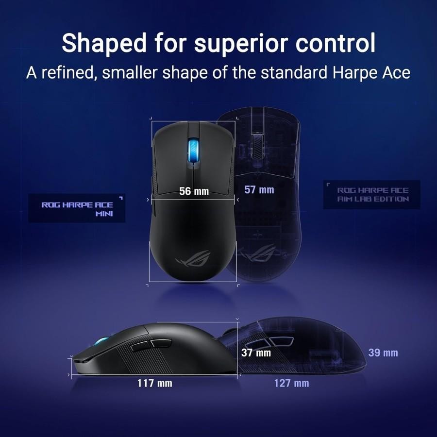 Jual Asus MOUSE HARPE ACE MINI BLACK - GARANSI RESMI | Shopee Indonesia