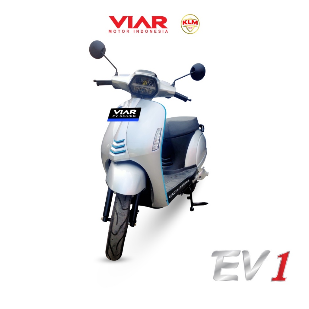 Jual EV1 SILVER SELIS VIAR EV1 TERBARU MODEL CLASSIC VESPA READY MOLIS ...