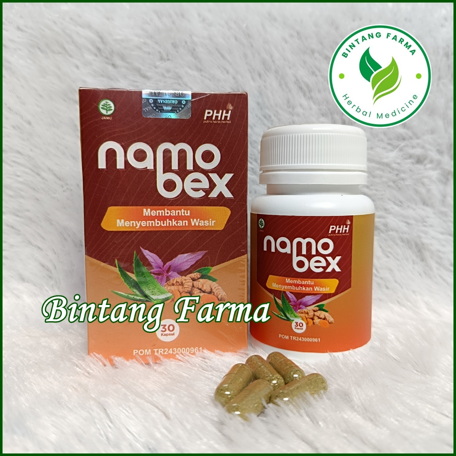 Jual Namobex Original Asli Obat Herbal Wasir Ambeien BAB Berdarah Aman ...
